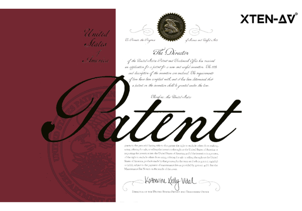 XTEN-AV Awarded a Utility Patent in the USPTO | Systems Integration Asia
