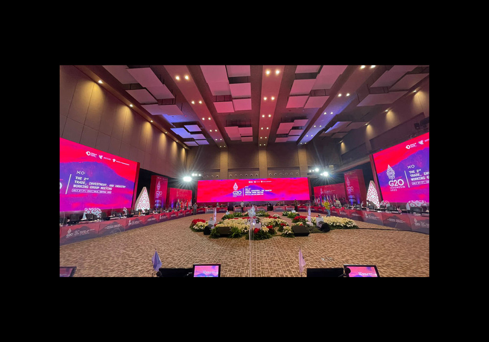 MAGIC STAGE Led Displays Support Series of G20 Indonesia Events ...