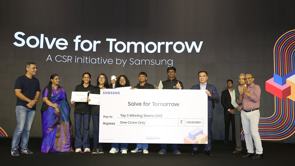 Samsung CSR – Commendations for ‘Solve for Tomorrow’ Winners | Systems ...
