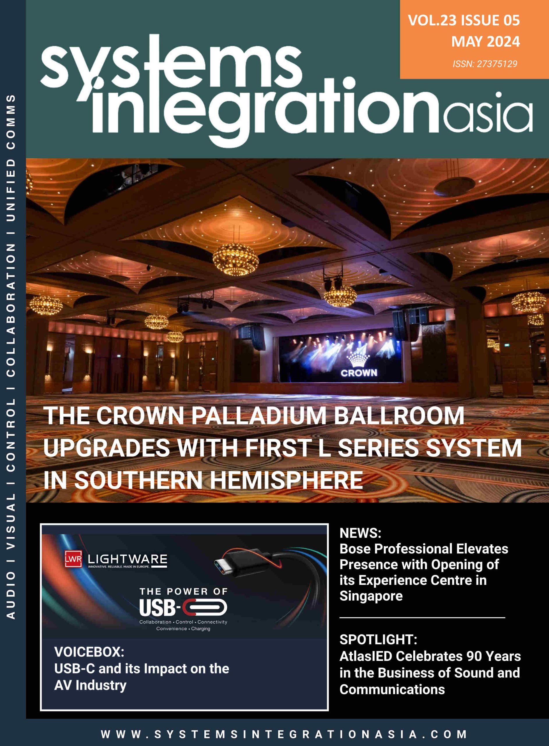 Audio Visual Integration Digital Magazine Asia Singapore