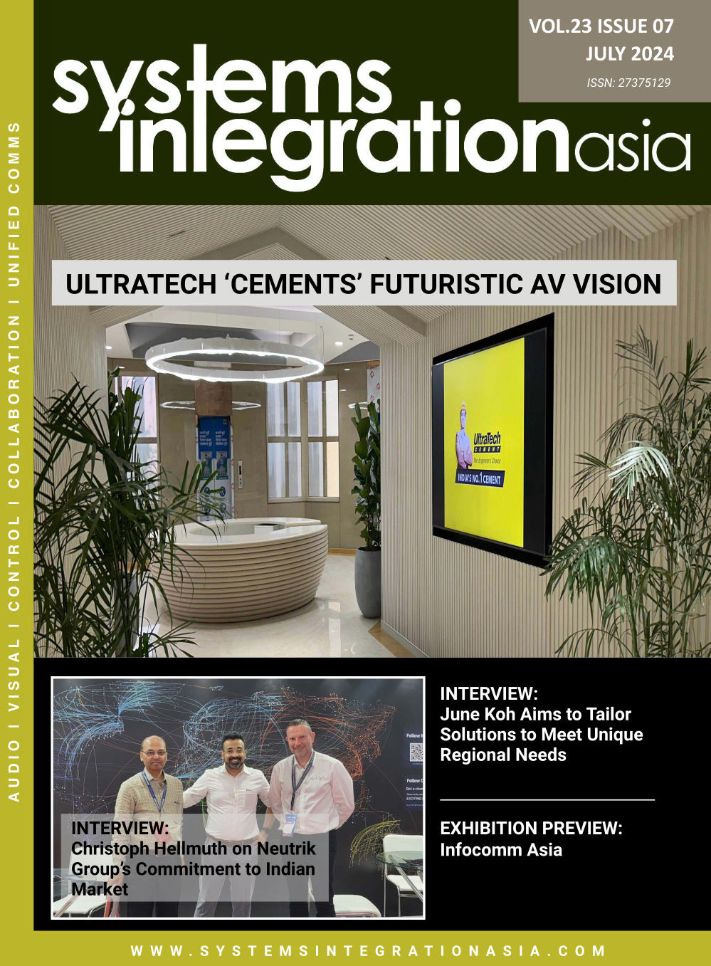 Audio Visual Integration Digital Magazine Asia Singapore